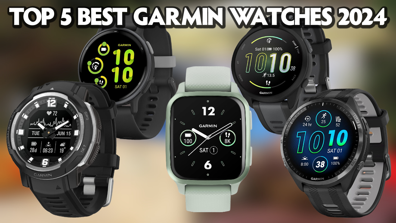 Top 5 Best Garmin Watches 2024 - Best Gaming All