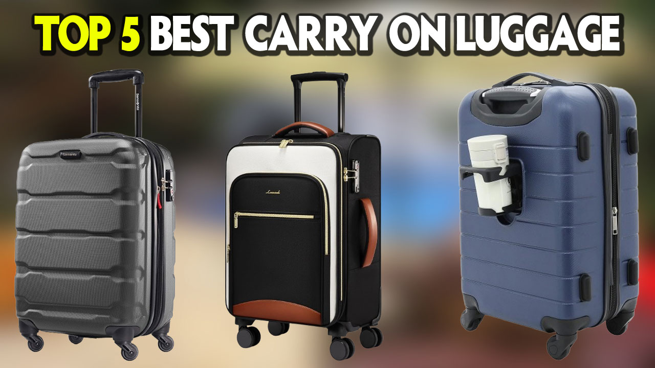 Top 5 Best Carry on Luggage 2025 - Best Gaming All