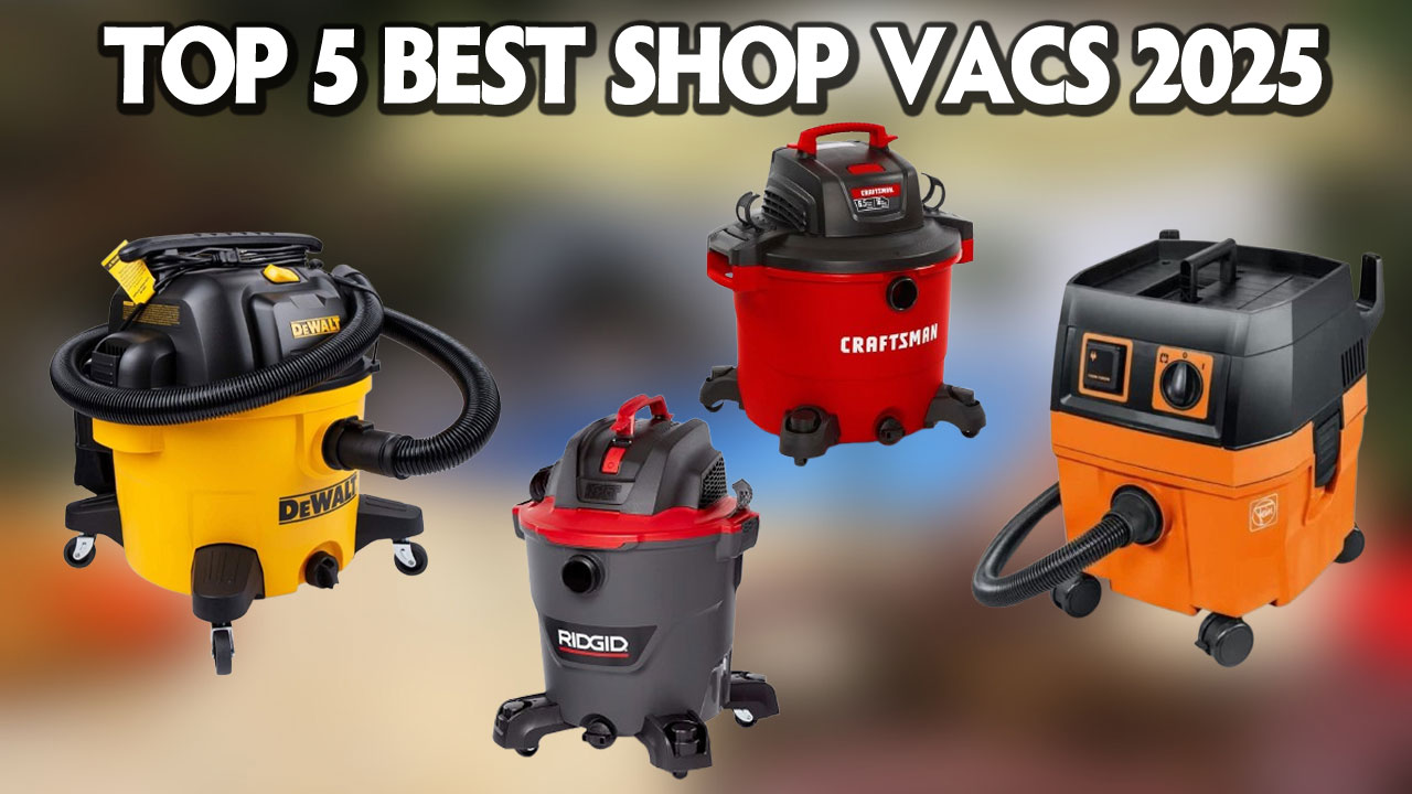 Top 5 Best Shop Vacs 2025 - Best Gaming All