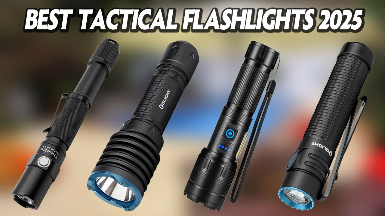 Top 5 Best Tactical Flashlights 2025 - Best Gaming All