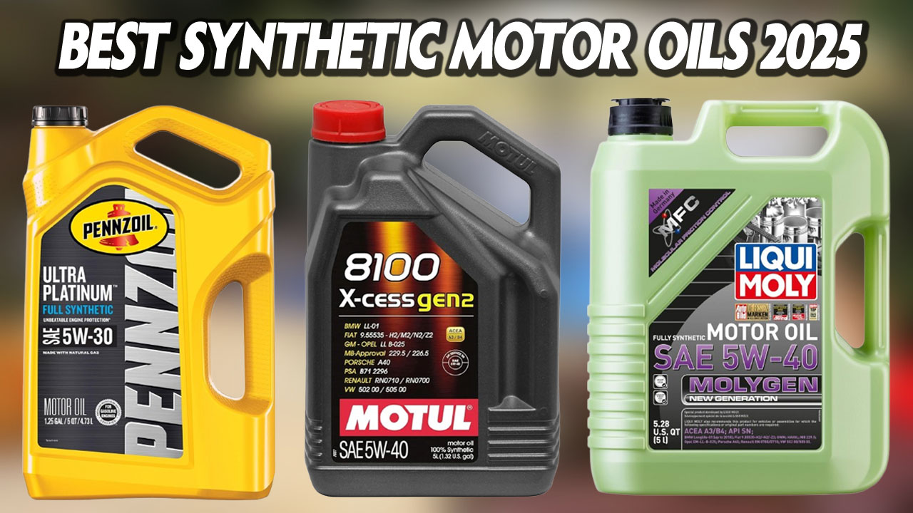 Top 5 Best Synthetic Motor Oils 2025 - Best Gaming All