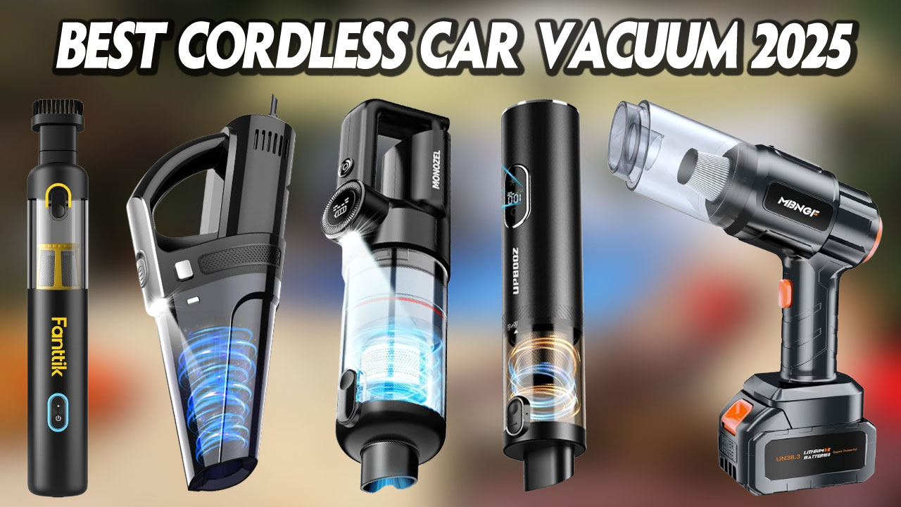Top 5 Best Cordless Car Vacuum 2025 - Best Gaming All