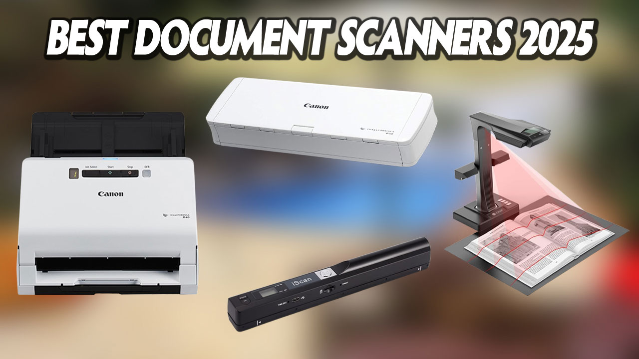 Top 5 Best Document Scanners 2025 - Best Gaming All