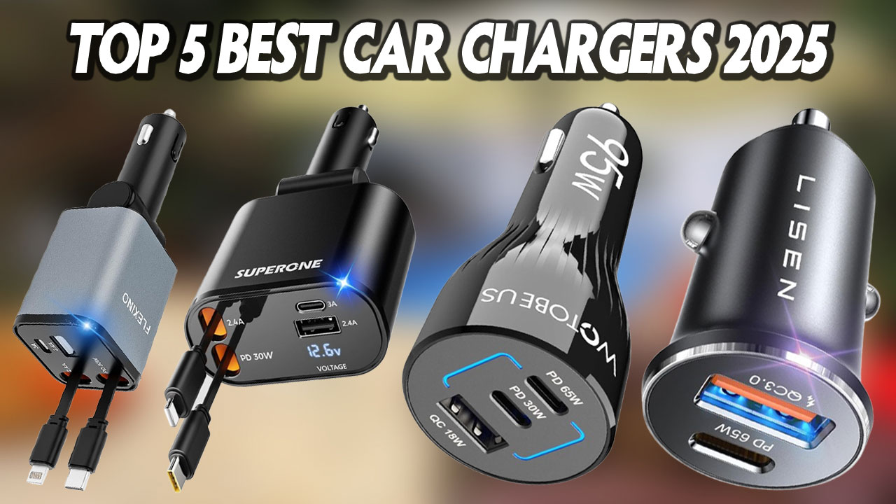 Top 5 Best Car Chargers 2025 - Best Gaming All