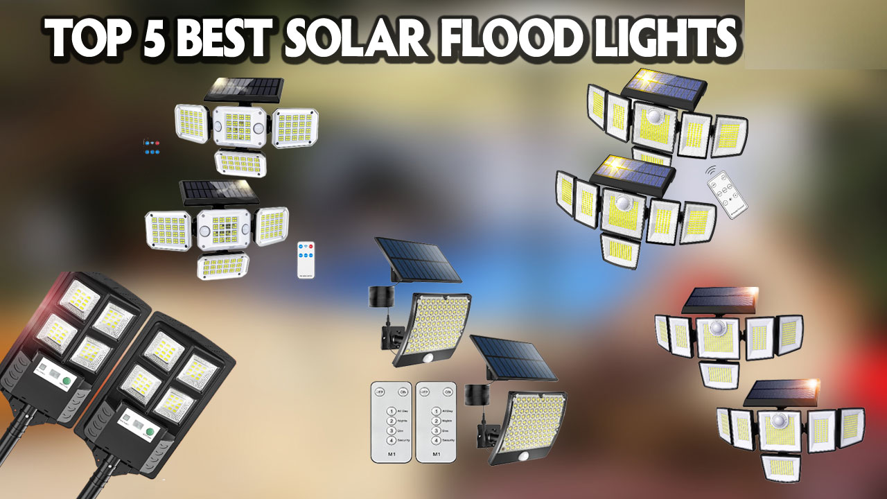 Top 5 Best Solar Flood Lights 2025 - Best Gaming All