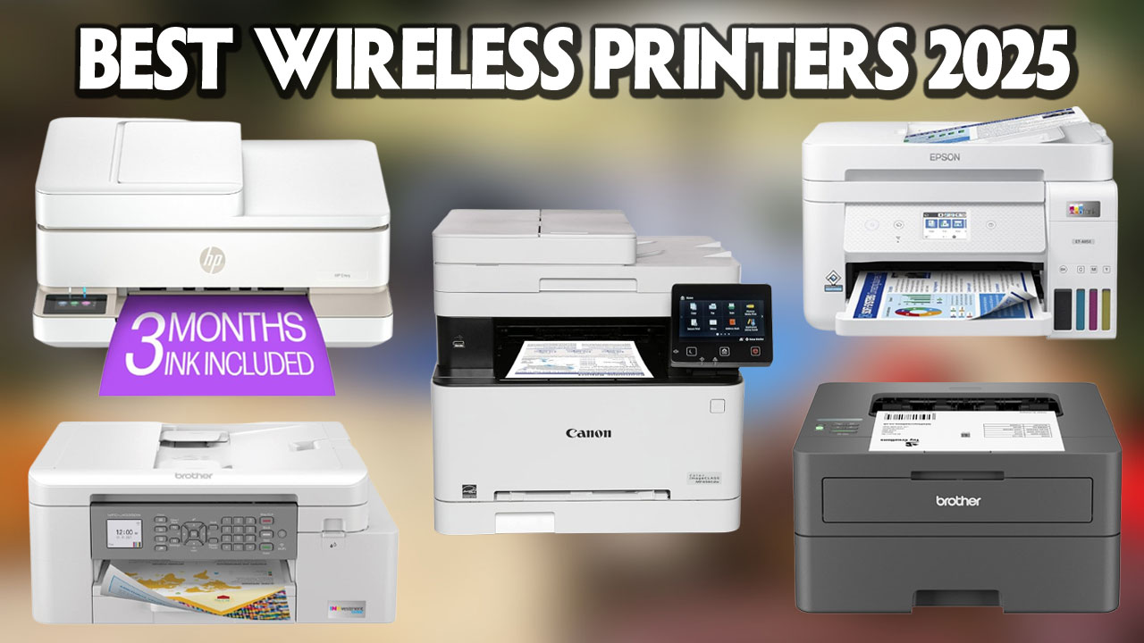 Top 5 Best Wireless Printers 2025 - Best Gaming All
