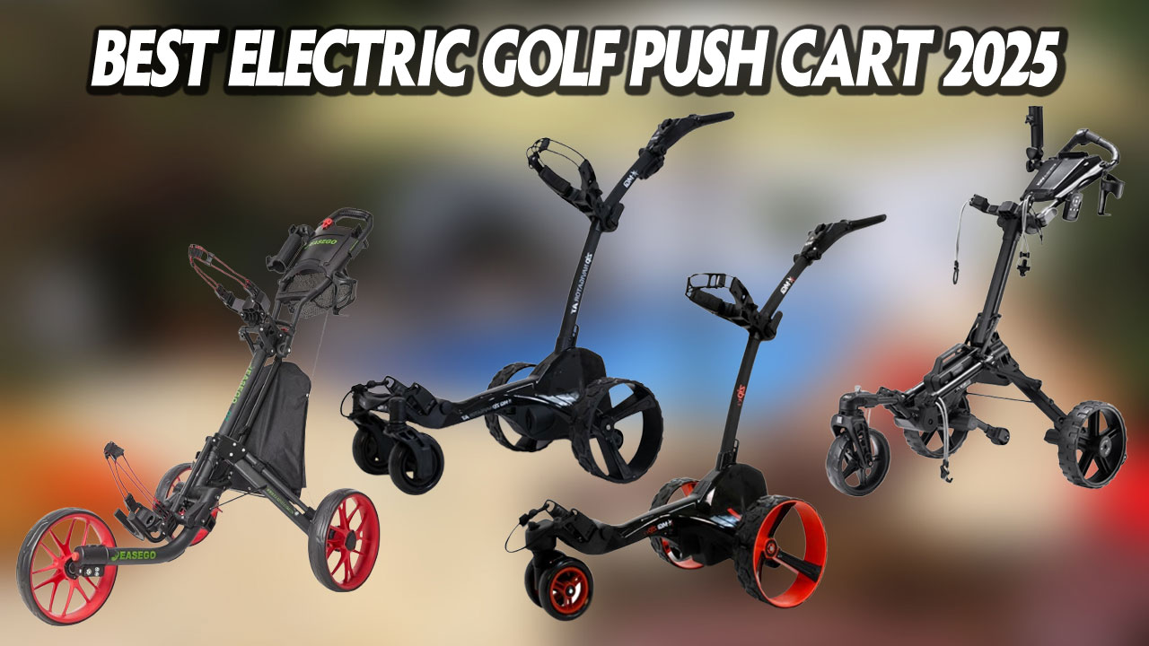 Best Electric Golf Push Cart 2025 - Best Gaming All