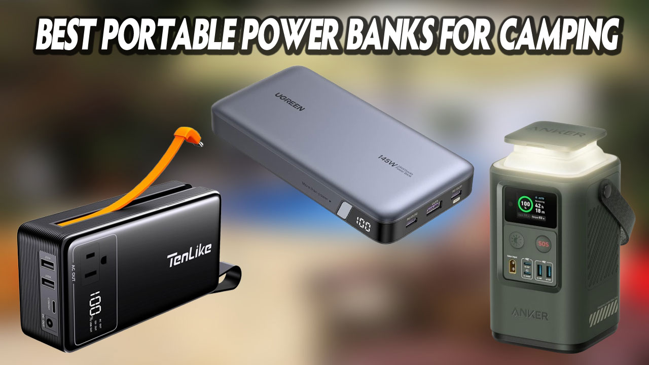 Best Portable Power Banks For Camping - Best Gaming All