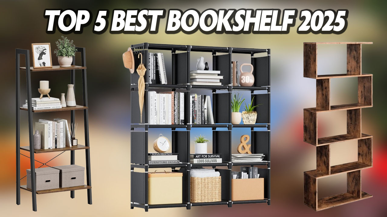 Top 5 Best Bookshelf 2025 - Best Gaming All