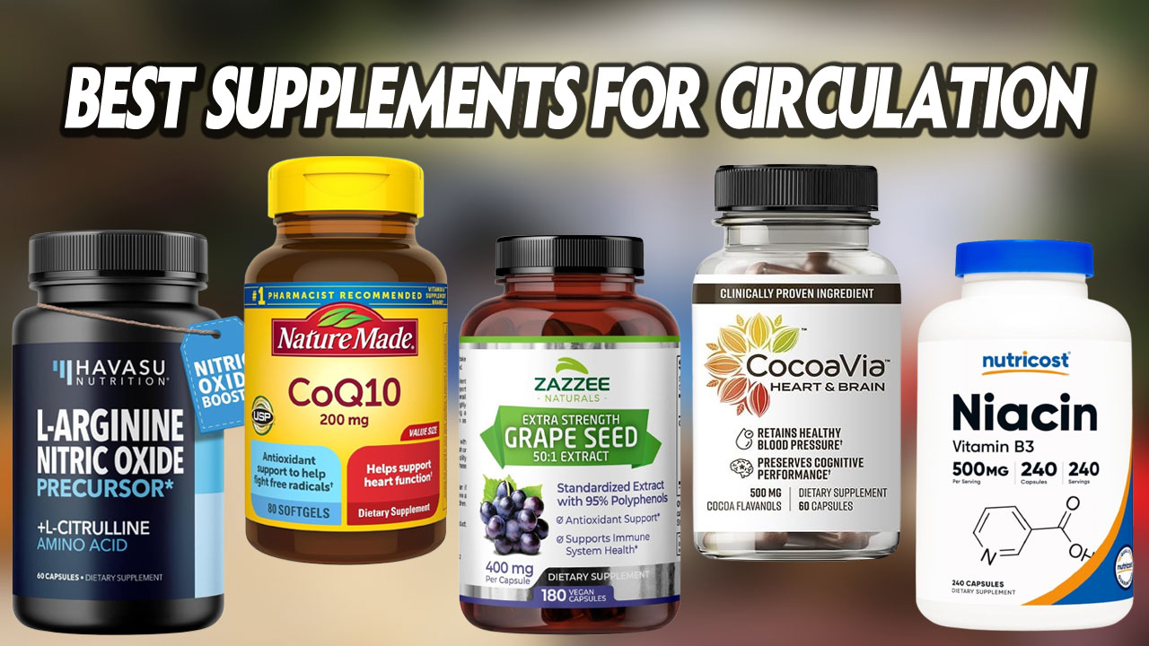 Best Supplements for Circulation 2025 - Best Gaming All